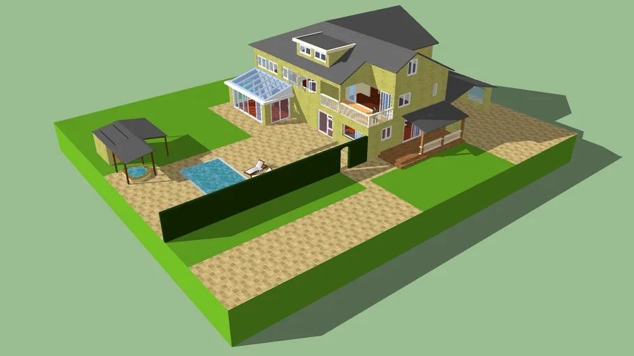 complete villa | 3D Warehouse