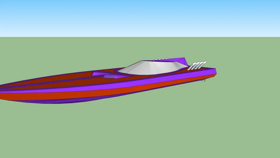 Speed boat | 3D Warehouse