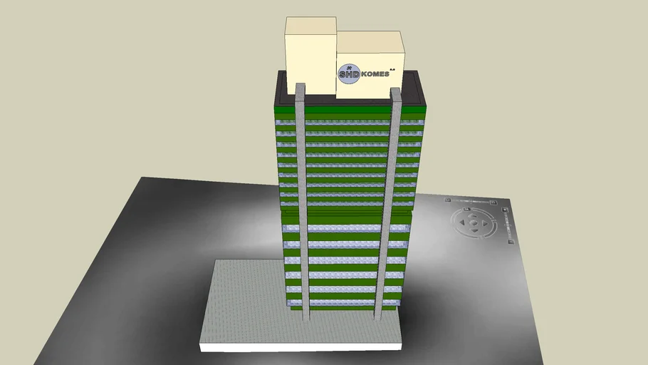 Budova SHD - KOMES v Mostě | 3D Warehouse