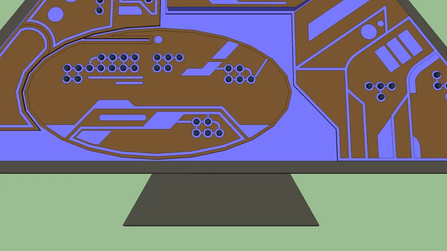 Blue alien Consoles | 3D Warehouse