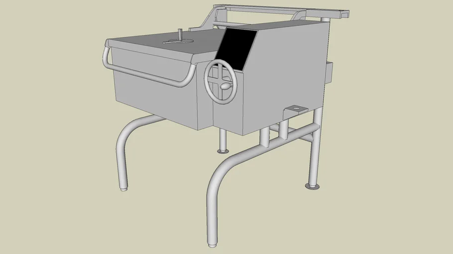 Tilting Skillet, Electric | 3D Warehouse