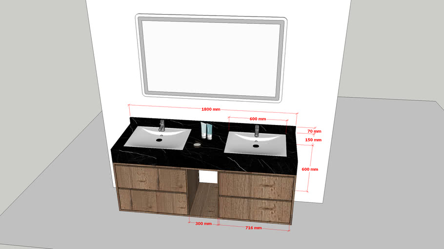 Bathroom Vanity | 3D Warehouse