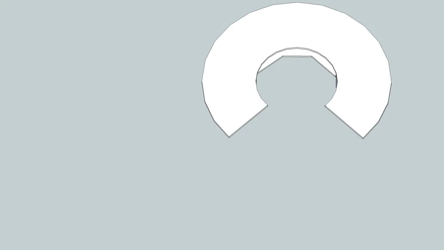 Round Desk Design | 3D Warehouse