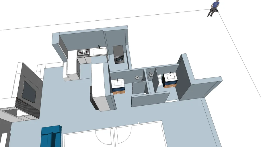 673b floorplan 2 | 3D Warehouse