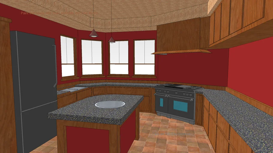 Basic Kitchen | 3D Warehouse