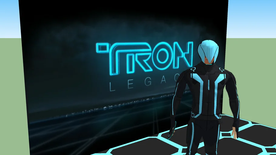 TRON sam flynn | 3D Warehouse