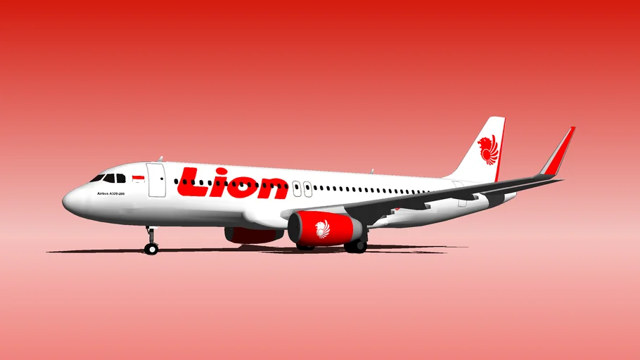 Lion Air Airbus A320-200 S WL 2 | 3D Warehouse
