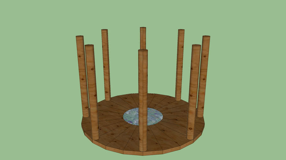 Outdoor Pagan Altar/Dais | 3D Warehouse
