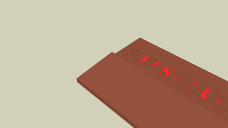 Top Secret File | 3D Warehouse