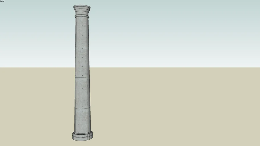 Precast Column | 3D Warehouse