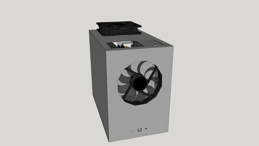 DIY PC case ITX - M3 PC case Mark 1 | 3D Warehouse