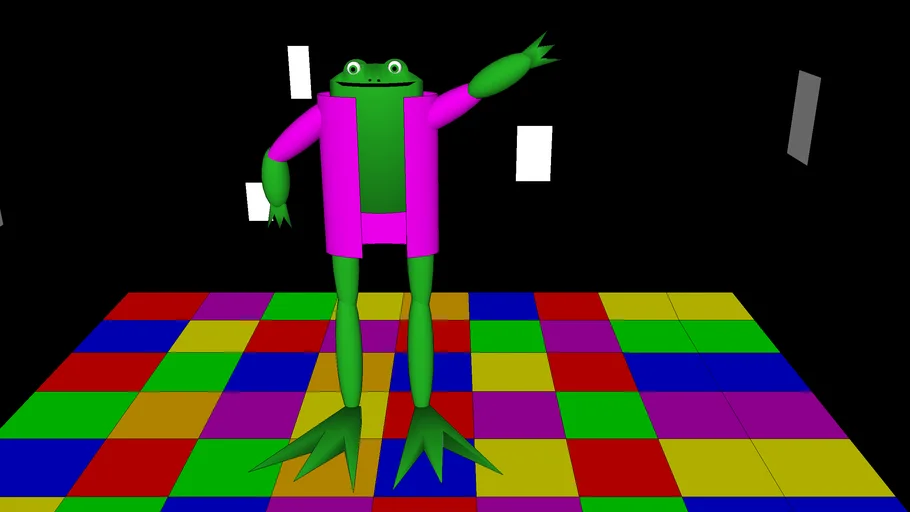 funky frog | 3D Warehouse