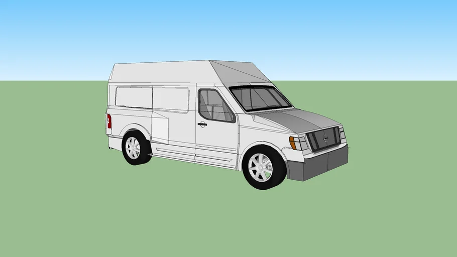 2015 Nissan NV 3500HD (cargo van) | 3D Warehouse