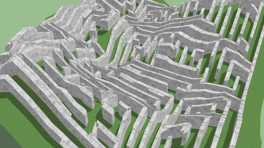 maze terrain | 3D Warehouse