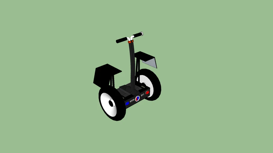 Segway (Police Edition) | 3D Warehouse