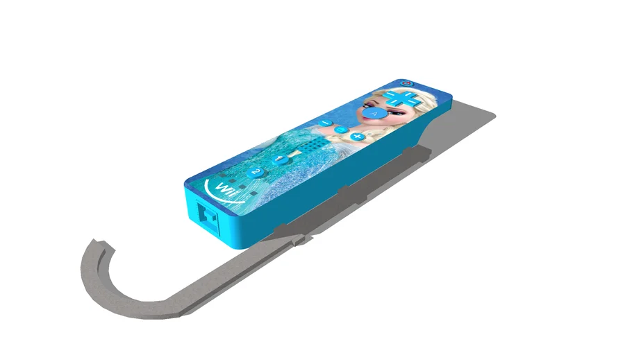 Custom Frozen Wii Remote **** (Fictional) | 3D Warehouse