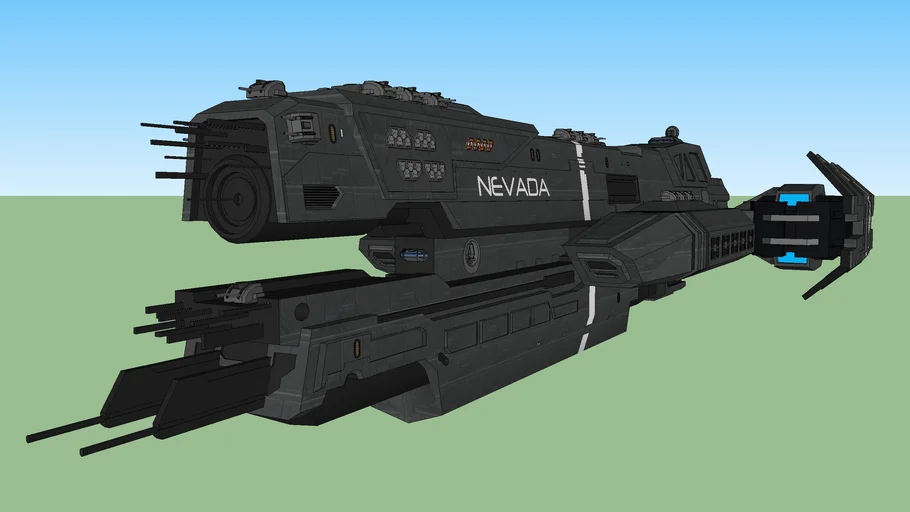 UNSC NEVADA - UPDATED | 3D Warehouse