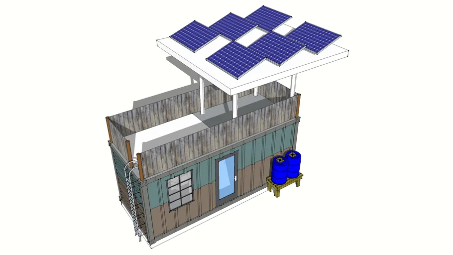 Shipping Container Home | 3D Warehouse