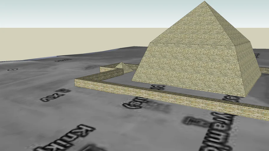 Piramide Inclinada de Snefru (Snefru's bent pyramid) | 3D Warehouse