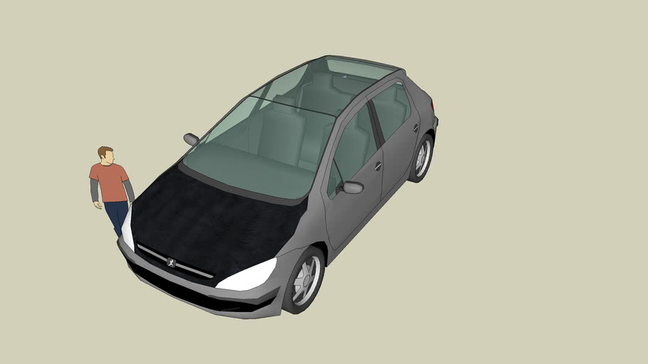 Peugeot 307 Need for Speed version | 3D Warehouse