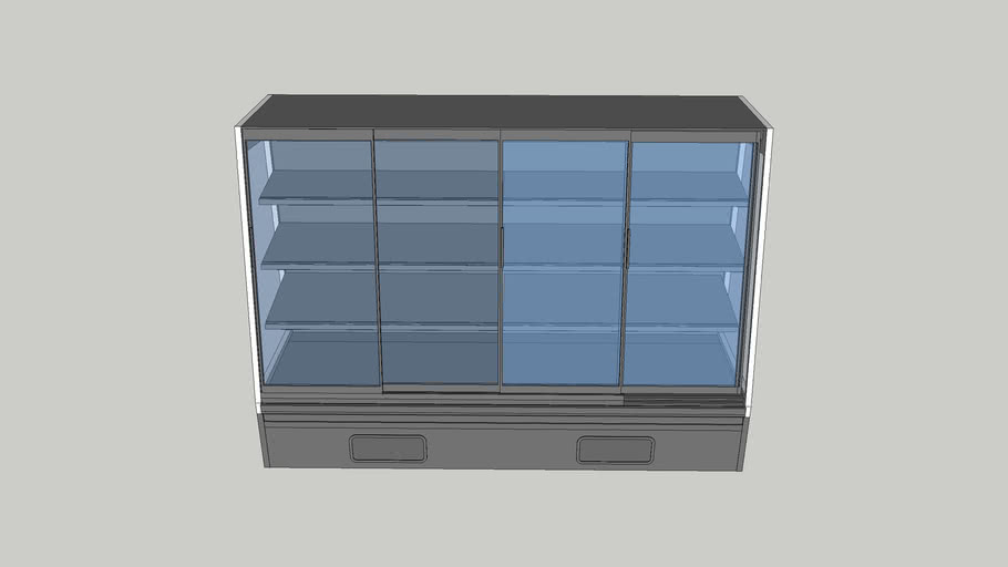 Banco frigo Samba 2500 closed Costan Epta | 3D Warehouse