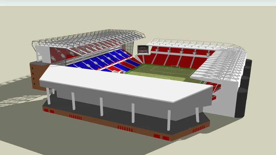 English Football Stadium | 3D Warehouse