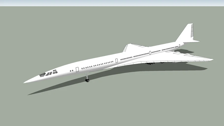 BOEING 2707 (Template) | 3D Warehouse