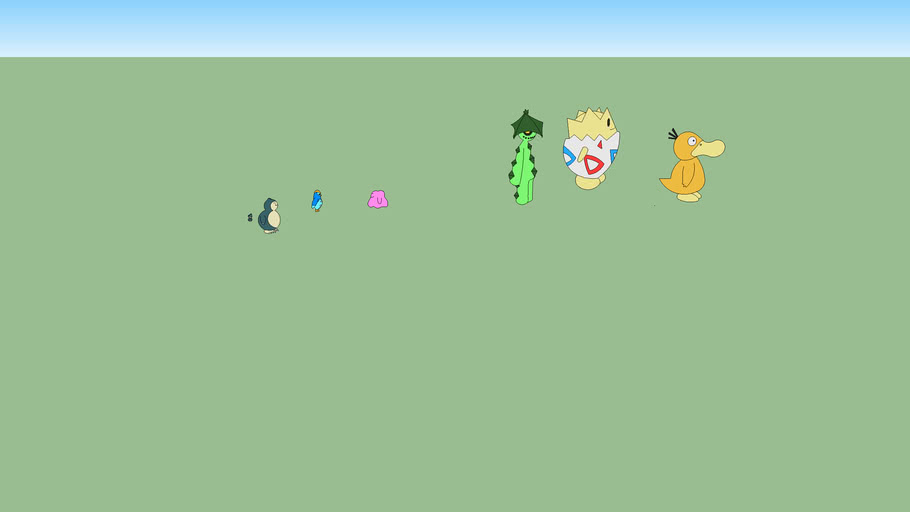 pokemon 2D | 3D Warehouse