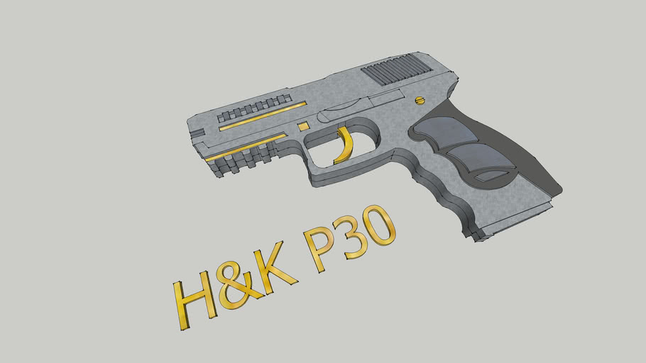 H&K P30 Pistol | 3D Warehouse