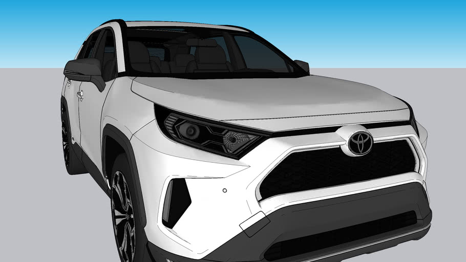 2021 Toyota RAV4 (XLE) | 3D Warehouse