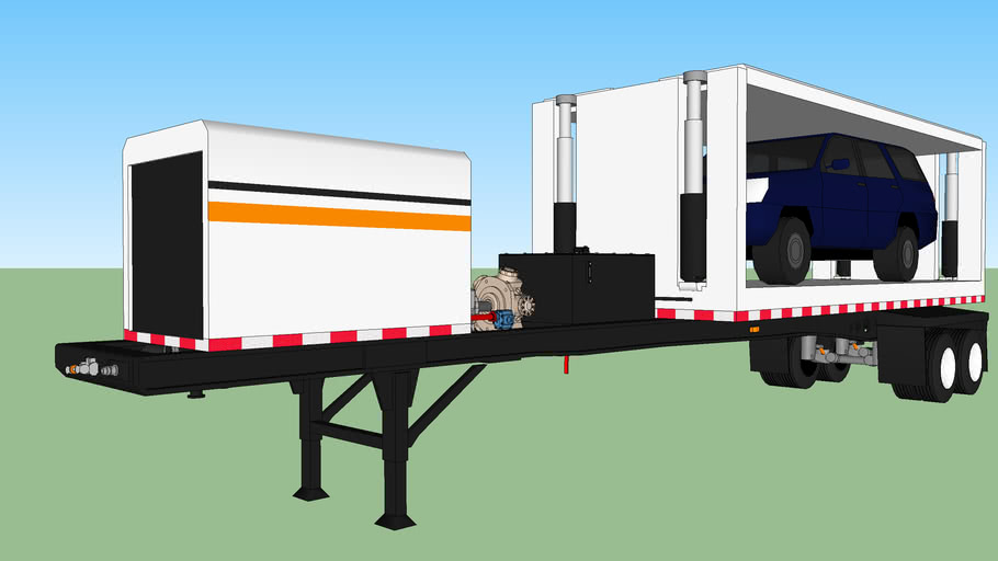 Conceptual Car Crusher | 3D Warehouse