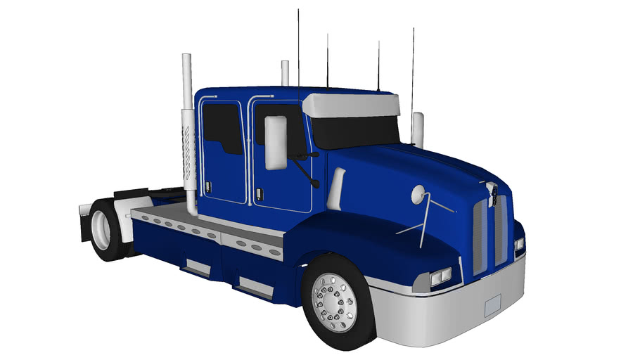 2004 Kenworth T600 Crew Cab Custom | 3D Warehouse