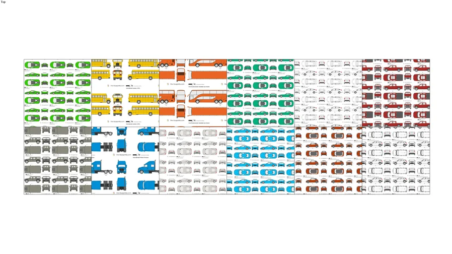 Blueprint Set 1 | 3D Warehouse