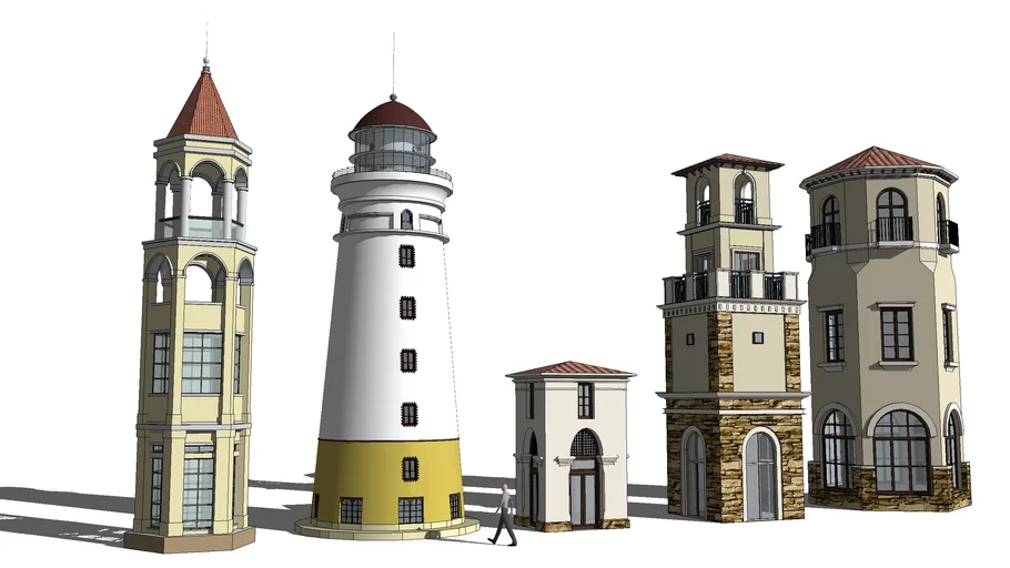 European tower | 3D Warehouse