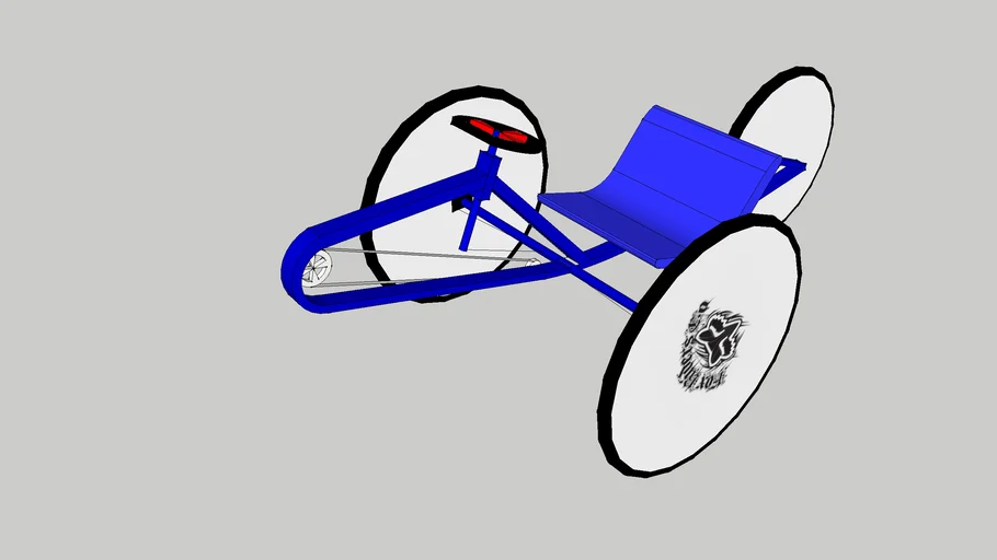 three wheeled bike | 3D Warehouse