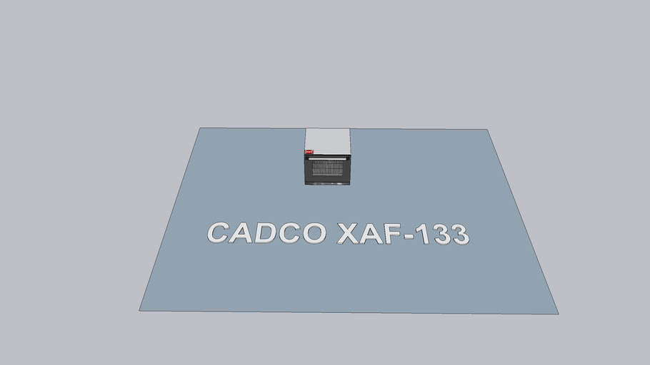 Cadco XAF-133 | 3D Warehouse
