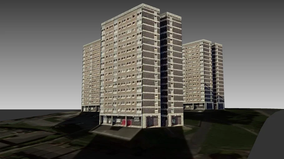 Leeds Tower Blocks 2 | 3D Warehouse