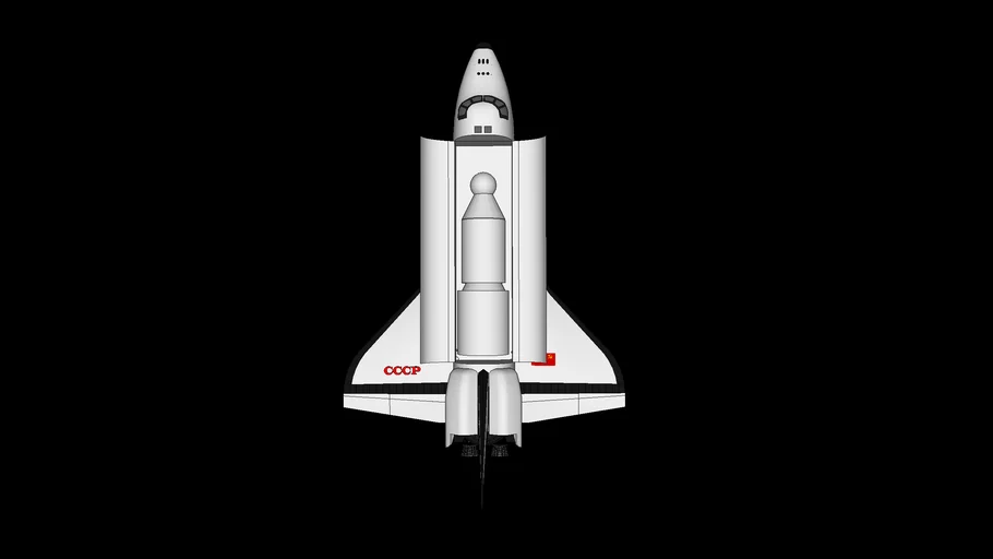 Buran with MIR Core | 3D Warehouse