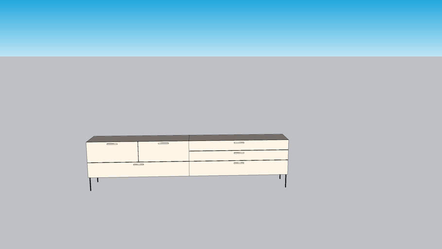 HK Living Modulaire kast | 3D Warehouse