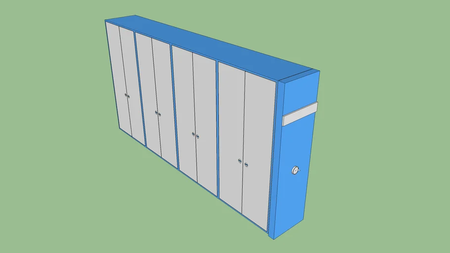 compact archive cabinet | 3D Warehouse
