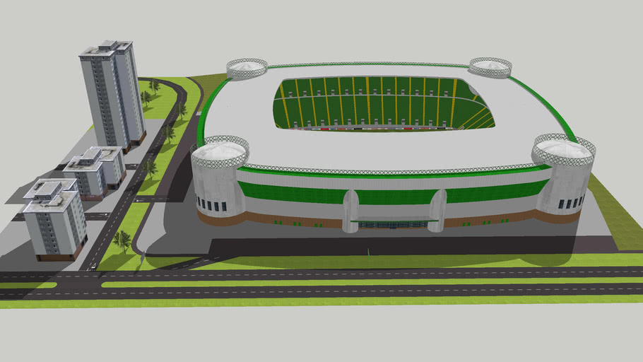 Meltham Carlow FC New Stadium Frauland | 3D Warehouse
