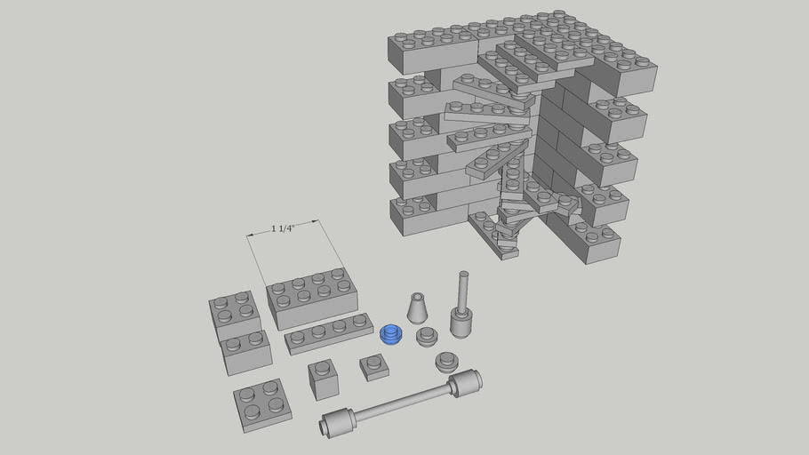 basic lego pieces | 3D Warehouse