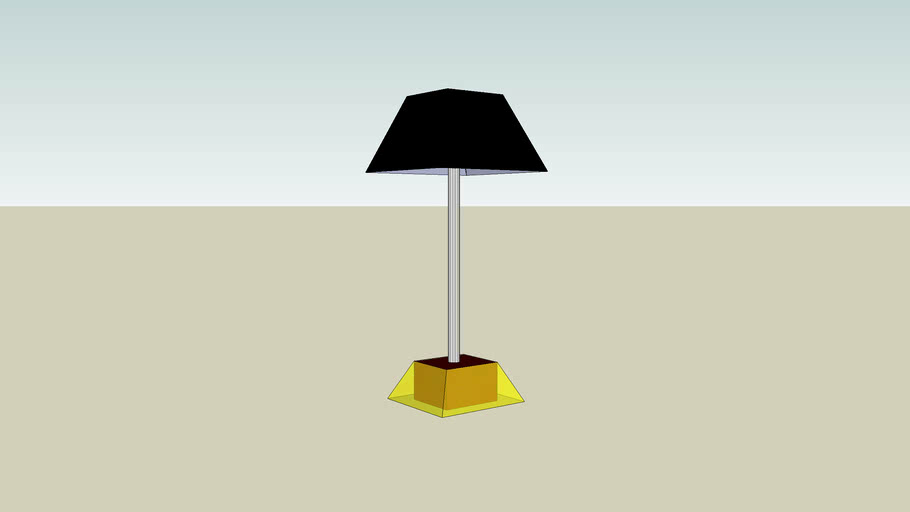 table lamp | 3D Warehouse