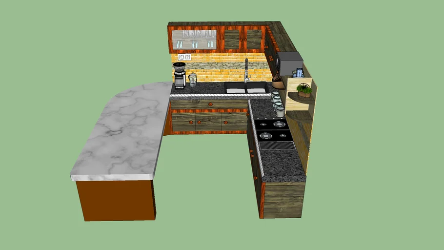 Kitchen Set | 3D Warehouse