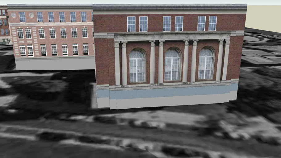 Dyer Hall and Teachers College | 3D Warehouse