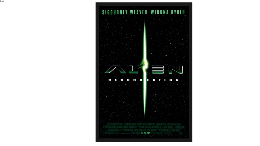 Alien Resurrection Poster Ver.2 | 3D Warehouse