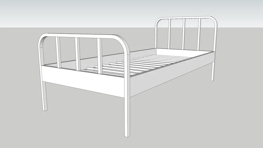 Metal bed | 3D Warehouse