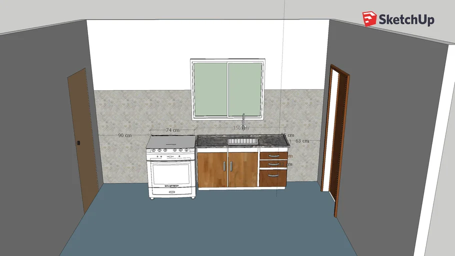 Cozinha_Reforma | 3D Warehouse