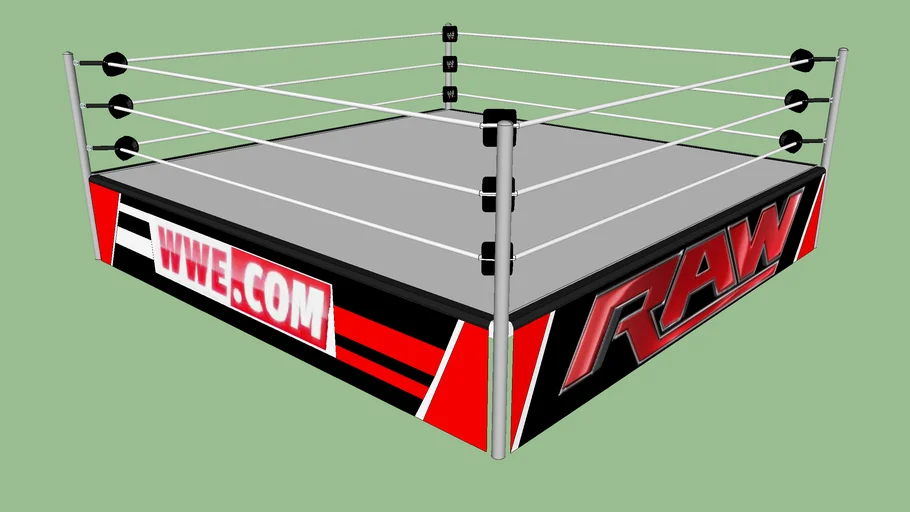 WWE RAW 1000 Ring | 3D Warehouse