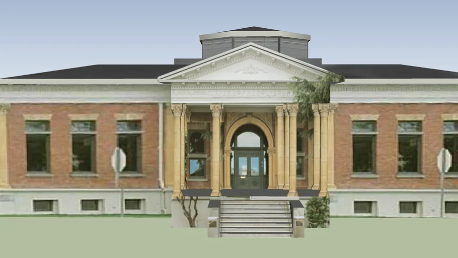 Eureka Carnegie Library | 3D Warehouse